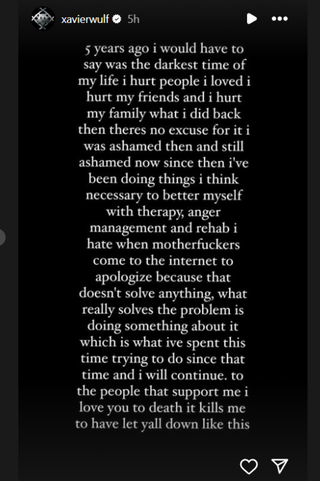 Xavier Wulf ex-girlfriend exposes rapper's alleged domestic violence ...