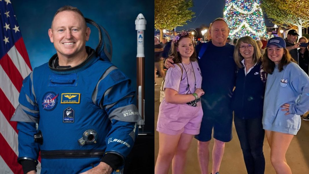 Wife Of Astronaut Barry Wilmore, Deanna Wilmore, And Their Two ...